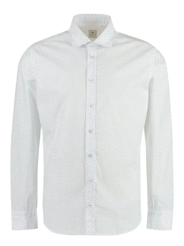 BASTONCINO Classic Cotton Shirt For - White