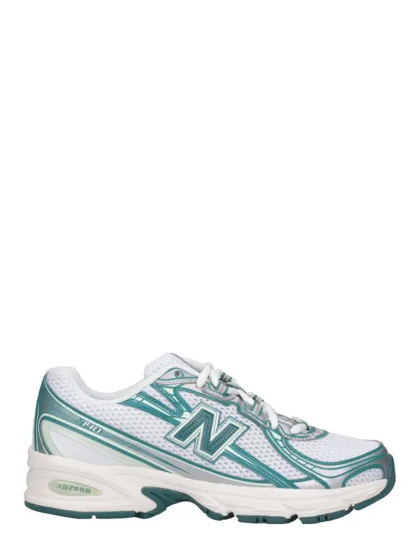 NEW BALANCE Lace Up Low Top Sneakers - White