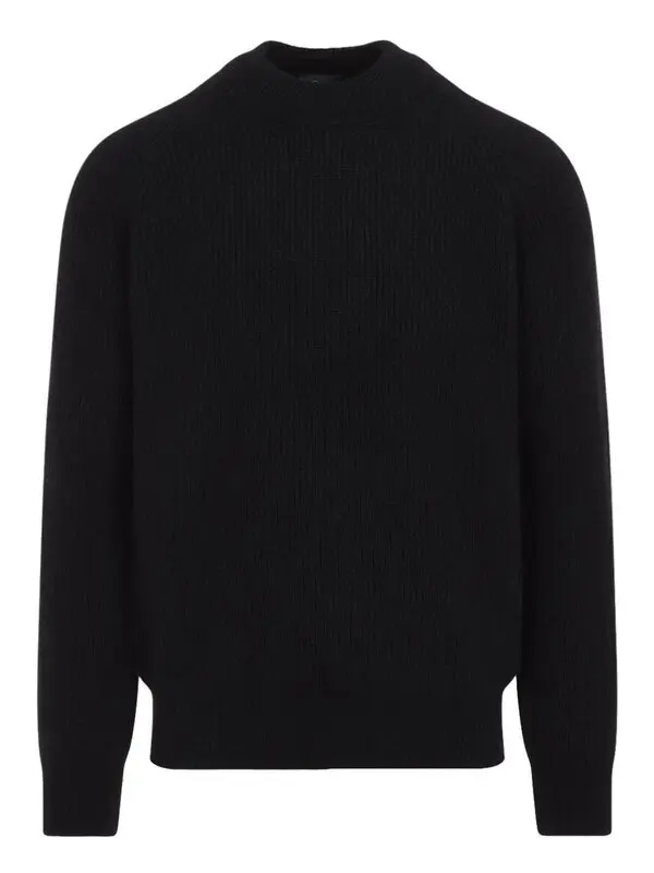 Brioni Cashmere Sweater Pullover - Black