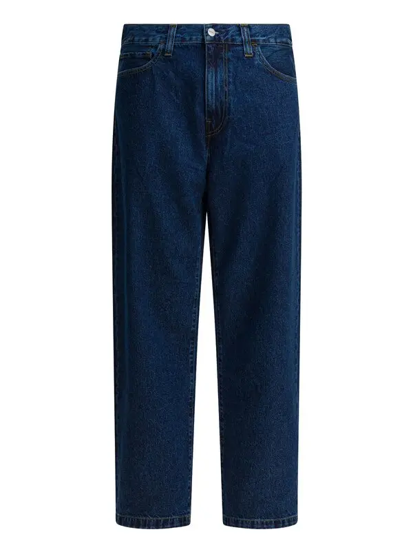 Carhartt Work In Progress Wide Fit Mid Rise Jeans For - Blue
