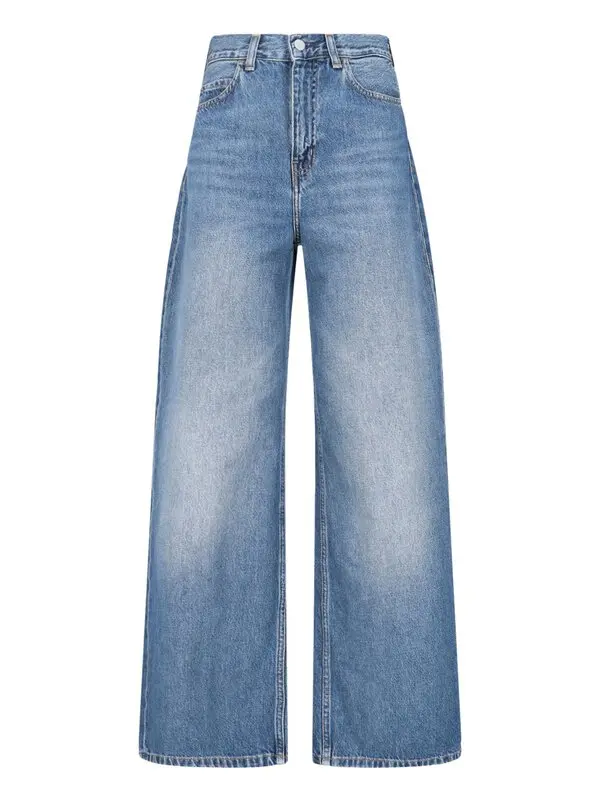 Carhartt Work In Progress Fairfield Wide Leg Jeans - Blue