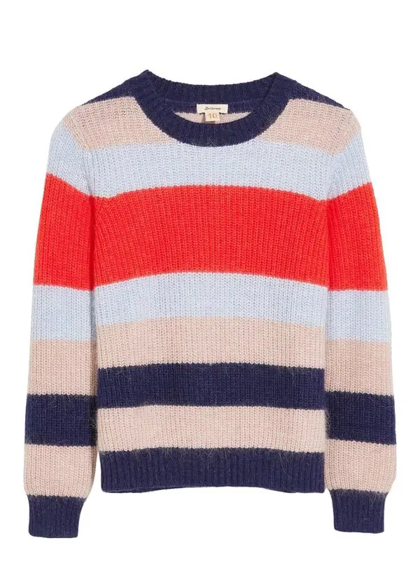 BELLEROSE Girls' Striped Knit Shirt - Multicolour