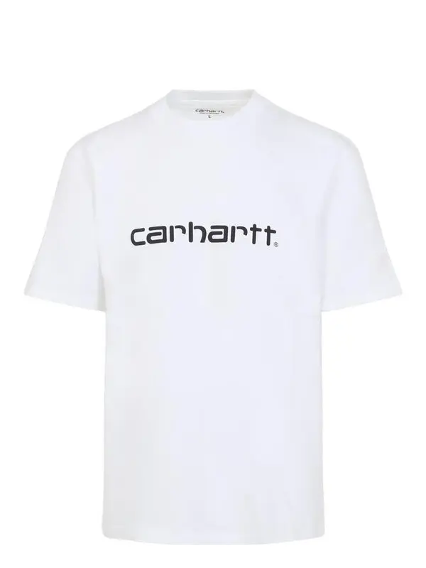Carhartt Work In Progress Script T-shirt S/s - White