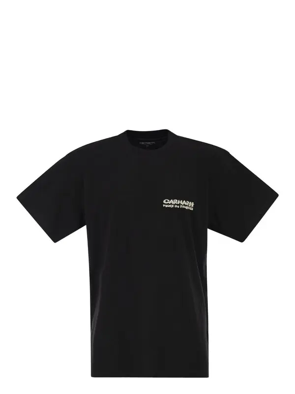Carhartt Work In Progress Cubist Graphic T-shirt - Black