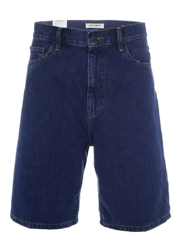 Carhartt Work In Progress Mini Denim Shorts For - Blue