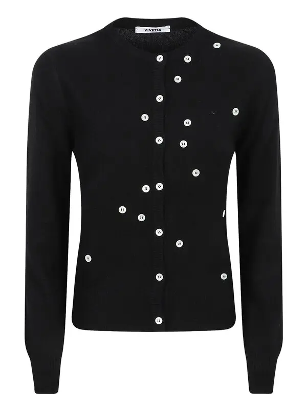 Vivetta Cashmere Cardigan - Black