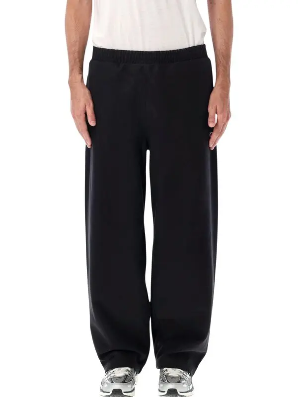 Champion Relaxed Fit Wide-leg Sweatpants - Nero