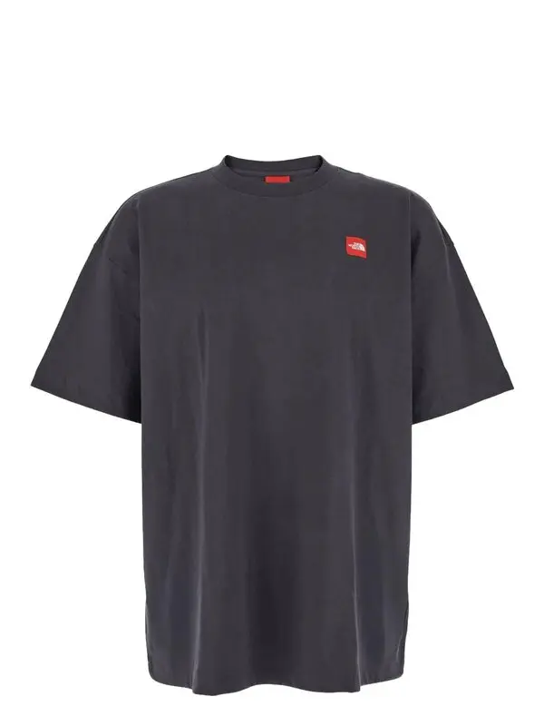 The North Face Red Box Short Sleeve Tee - Obsidian