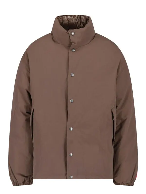 The North Face Insulated Snap-front Jacket - Brown