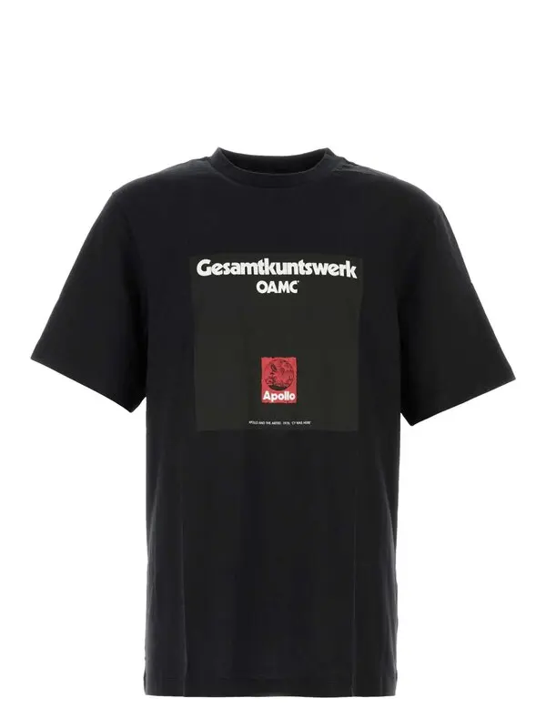 OAMC 100% Organic Cotton T-shirt - Black