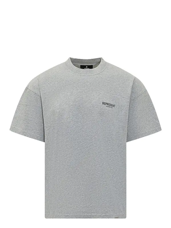 REPRESENT Own Club" Cotton T-shirt - Ash Grey