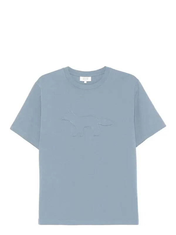 Maison Kitsuné Classic Fit Cotton T-shirt With Graphic Detail - 0074