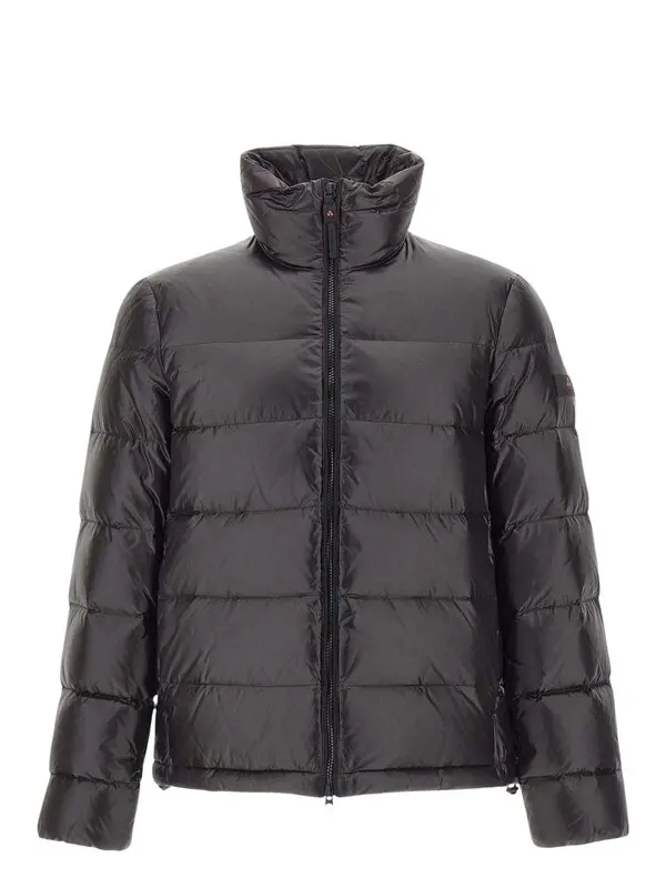 Peuterey Lightweight Duck Down Puffer Coat - Black