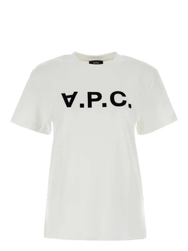 A.p.c. Essential Cotton T-shirt Standard Fit - White