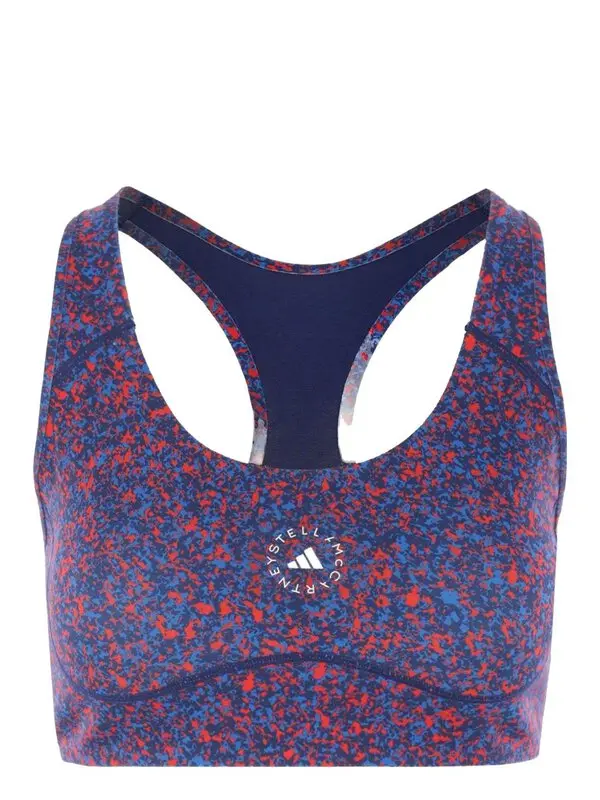 Adidas By Stella McCartney Mini Print Tee - Red