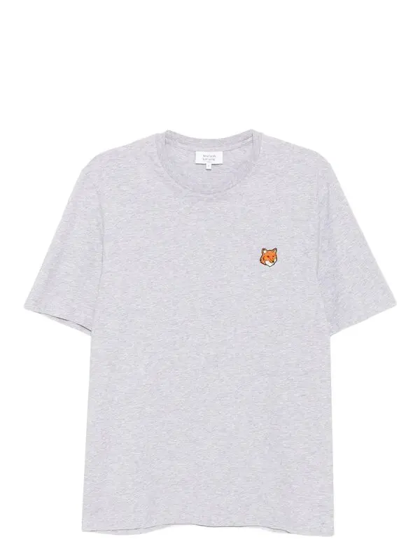 Maison Kitsuné Fox Oversized Regular T-shirt - Lightgrey