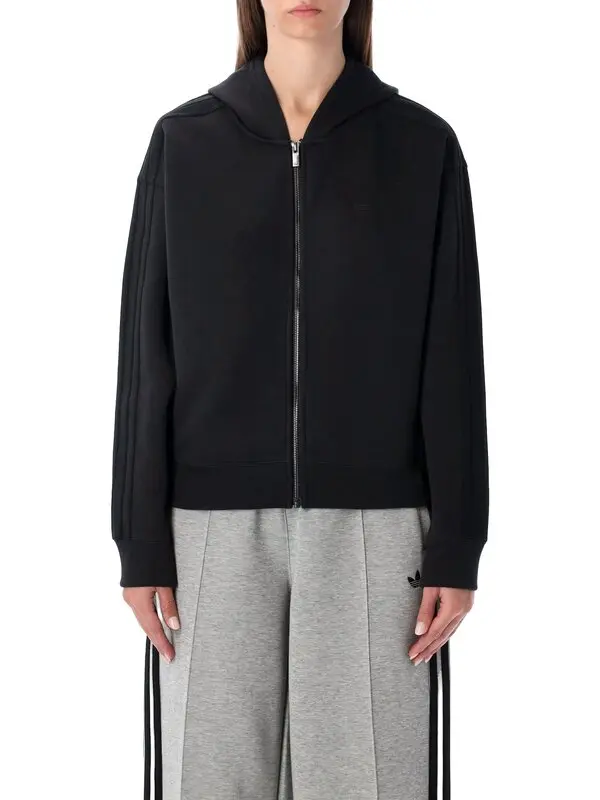ADIDAS ORIGINALS Full-zip Mini Hoodie - Black