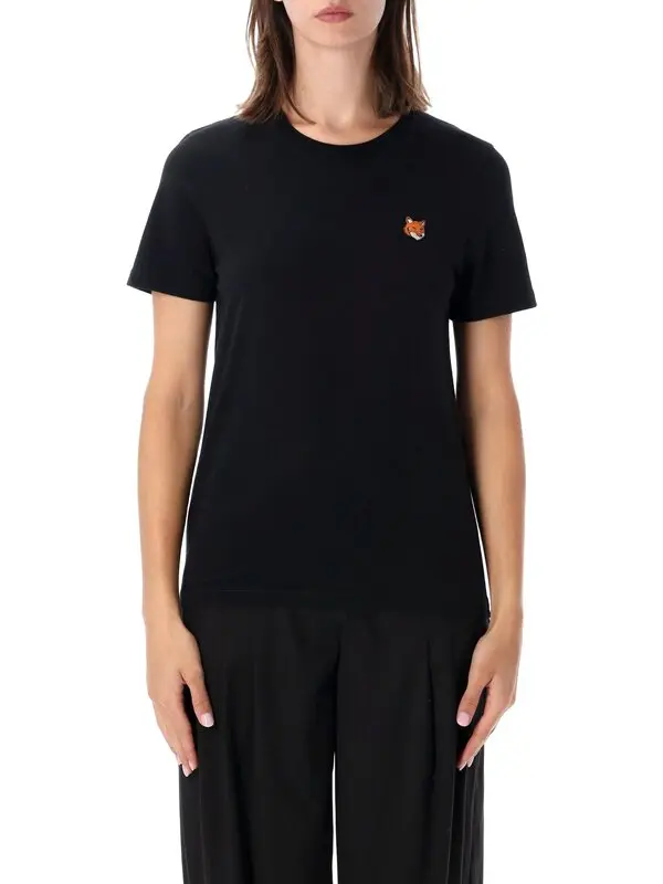 Maison Kitsuné Cotton Fox Logo T-shirt - Nero