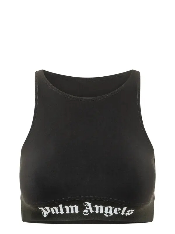 Palm Angels Classic Logo Sport Top - Black