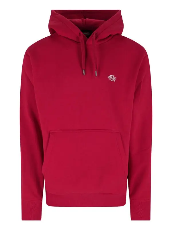 Dickies Fleece Knit Sweatshirt Sweater - Red