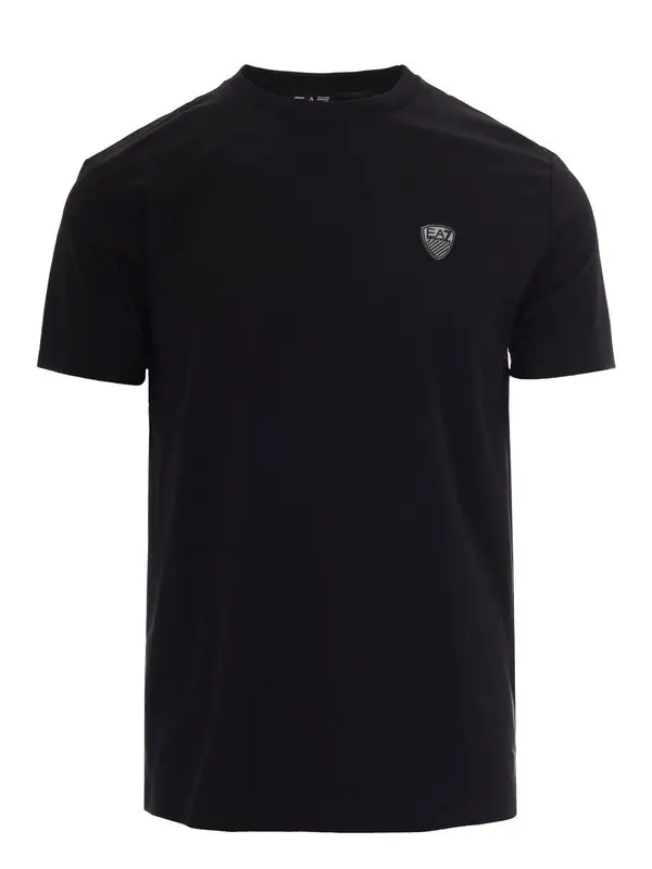 EA7 Mini T-shirt For Spring/summer 2026 - Black
