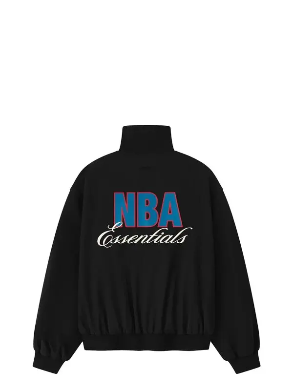 Fear Of God Half Zip Track Jacket - Black