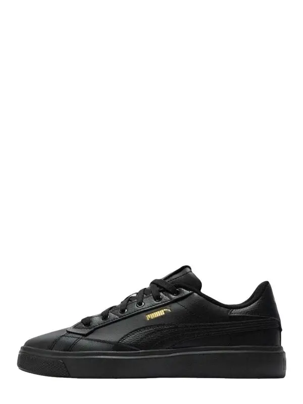 PUMA Lajla Leather Sneakers - Black