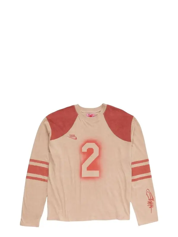 TRAVIS SCOTT Cactus Jack X Nike Reaper Vintage Long-sleeve Shirt - Cream
