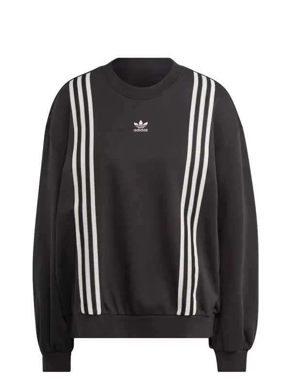 Adidas Adicolor 70s 3-stripes Sweatshirt - Black