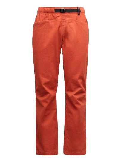 BLACK DIAMOND Ethos Pants Organic Cotton Stretch With Belted Waist - Burnt Sienna