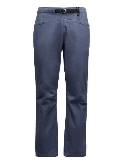 BLACK DIAMOND Ethos Pants Organic Cotton Stretch With Belted Waist - Charcoal