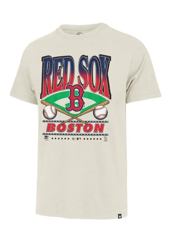 '47 Boston Red Sox Straight Shot Two Franklin T-shirt - Tan