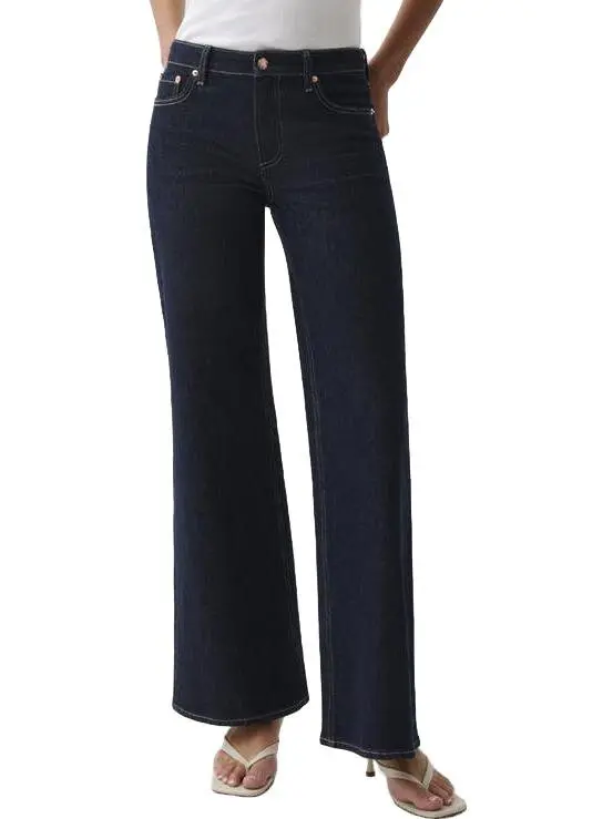 PISTOLA Vivian Wide Leg Jeans - Nightfall