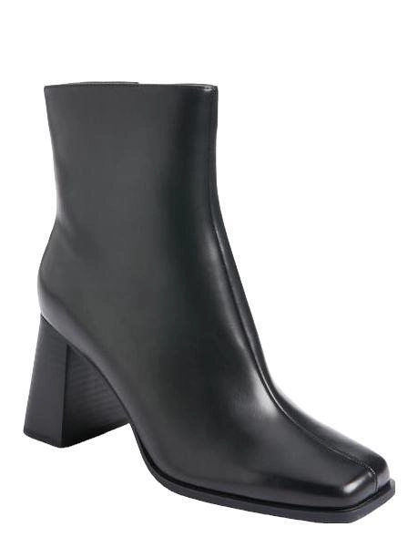 OPEN EDIT Liora Faux Leather Bootie - Black