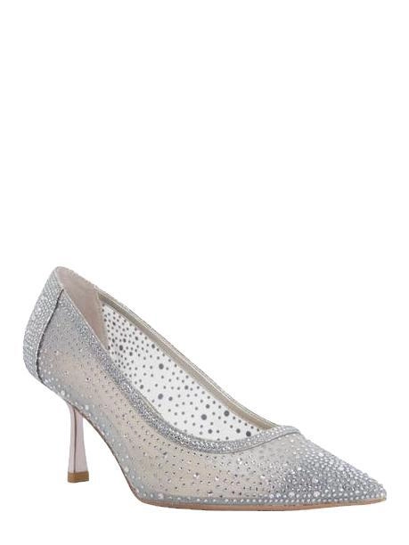 Dune London Brivelle Pointed Toe Pump - Grey