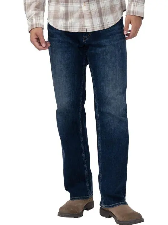SILVER JEANS CO. Gordie Straight Leg Jeans - Craft
