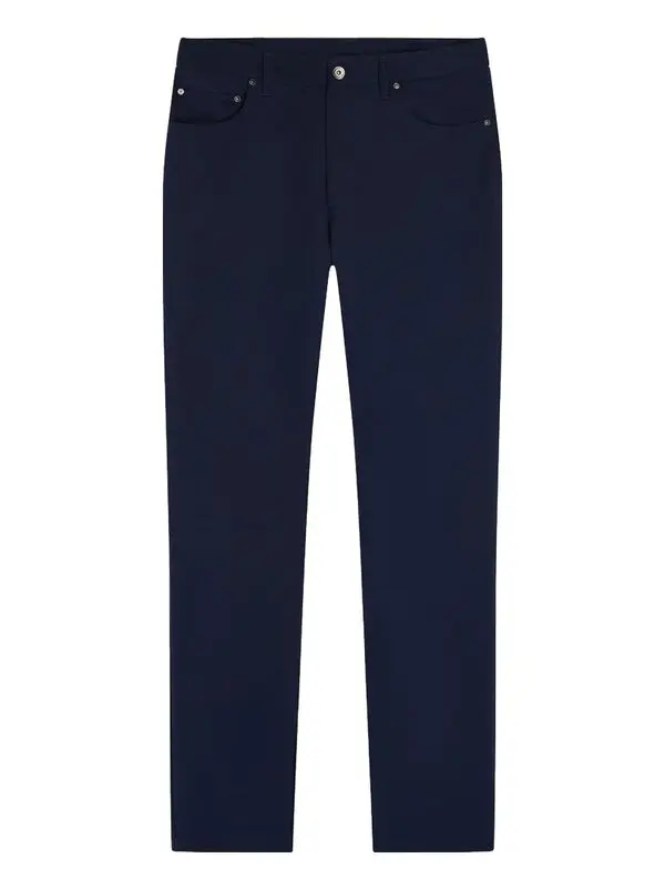 Bugatchi Travel Tech Five-pocket Pants - Navy