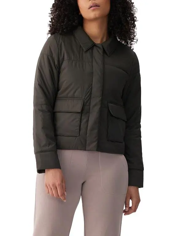 LOLE Dani Quilted Puffer Jacket - Olive
