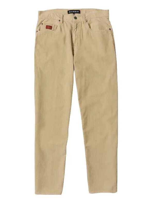 Quiksilver Saltwater Corduroy Relaxed Fit Pants - Twill