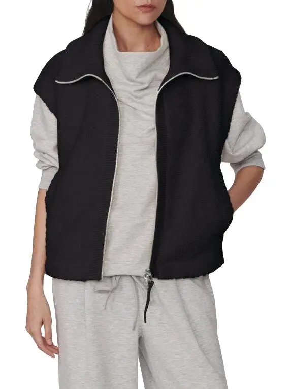 Varley Dominic Fleece Gilet - Black