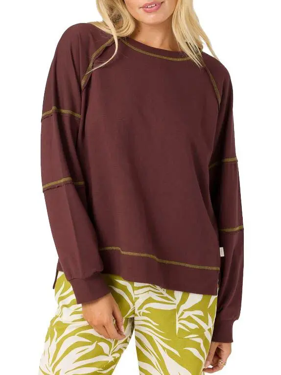 O'Neill Inside Out Fleece Sweatshirt - Chocolate