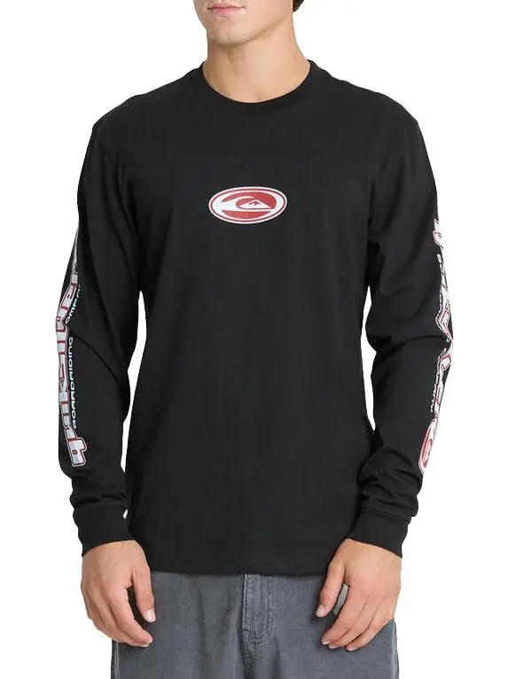 Quiksilver Clutch Long Sleeve Knit T-shirt - Black