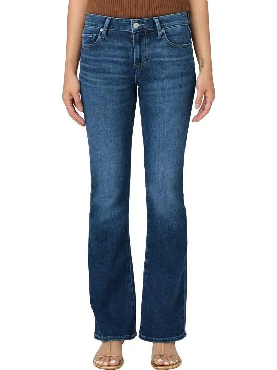 Paige Laurel Canyon Petite Bootcut Jeans - Beachline