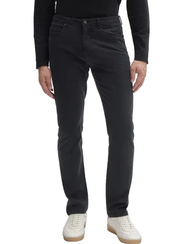 Robert Barakett Brad Straight Leg Five Pocket Pants - Black