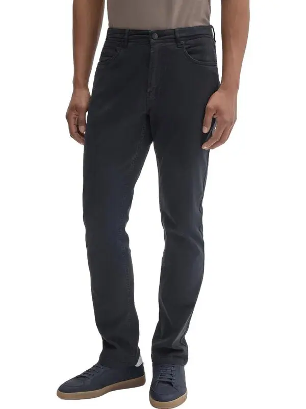 Robert Barakett Brad Straight Leg Five Pocket Pants - Navy