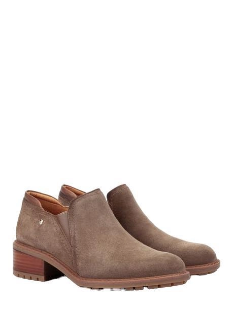 Pikolinos Medina Leather Bootie - Taupe
