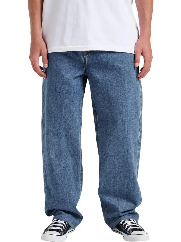 Quiksilver Baggy Jeans - Medium Indigo