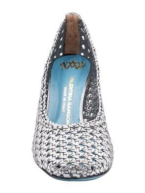 VALENTINA RANGONI Annubi Woven Pumps - Grey