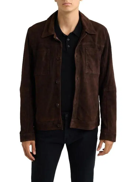 Mauritius Yukon Leather Jacket - Dark Chocolate