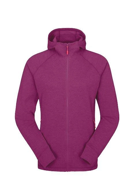RAB Nexus Hooded Fleece Jacket - Mulberry